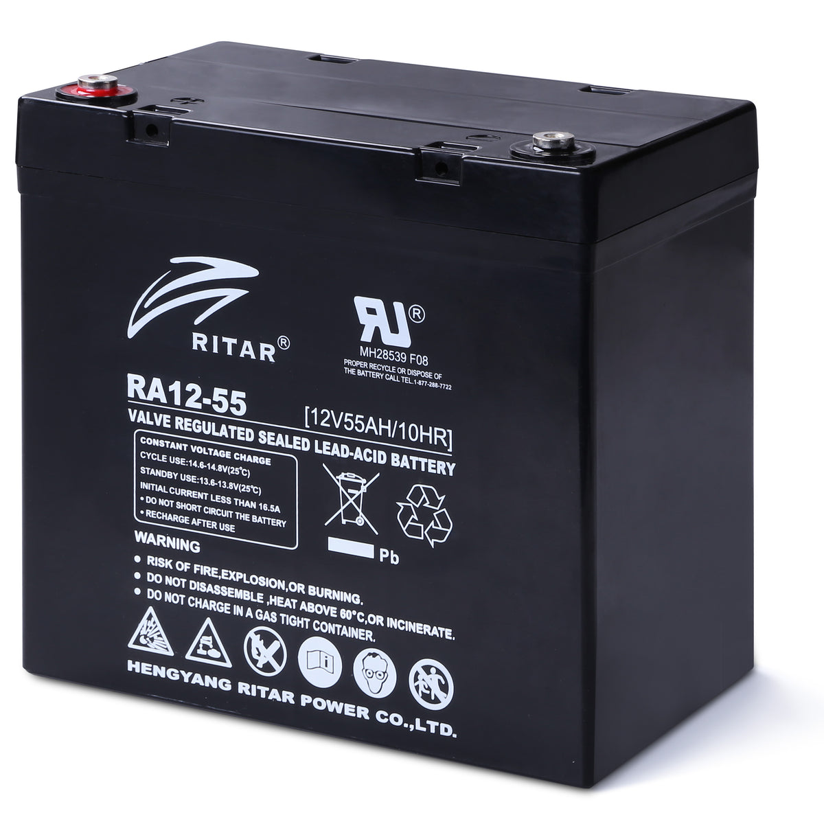 12V 55AH BATTERY from the Batteryworldshop.com – The Battery World Shop